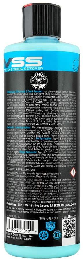 Buffing Compound Chemical Guys VSS Scratch & Swirl Remover - One-Step ...