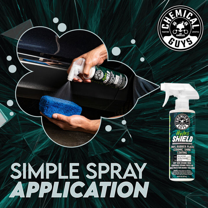 Chemical Guys Hydroshield Vinyl, Rubber, Plastic Ceramic Coating 473ml ...