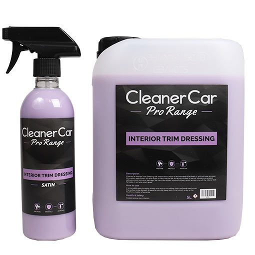 CleanerCar Pro Range Satin Interior Trim Dressing – D&D Detailing